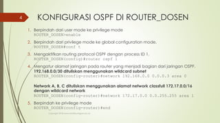 Route Summarization di OSPF, EIGRP dan RIPv2 | PPT
