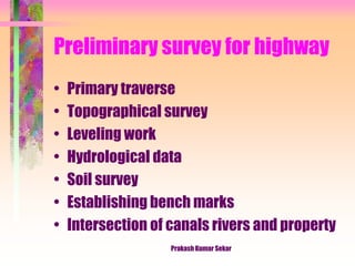 Route surveying | PPSX