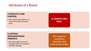 Route to building great brands | PPTX | Advertising Industry | Industries