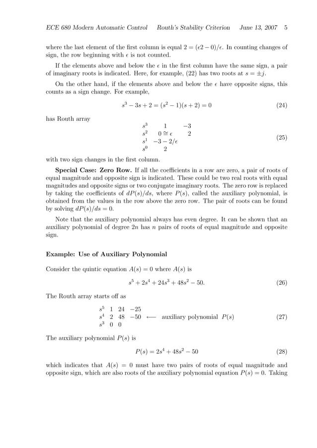 Routh | PDF | Science