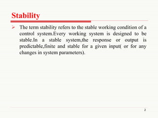 Routh array hurwitz criterion | PPT