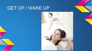 Routine / Verbs | PPTX