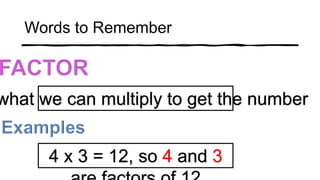 Routine non-routine-problems-involving-factor-multiples | PPTX