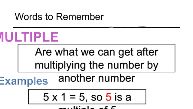 Routine Non Routine Problems Involving Factor Multiples