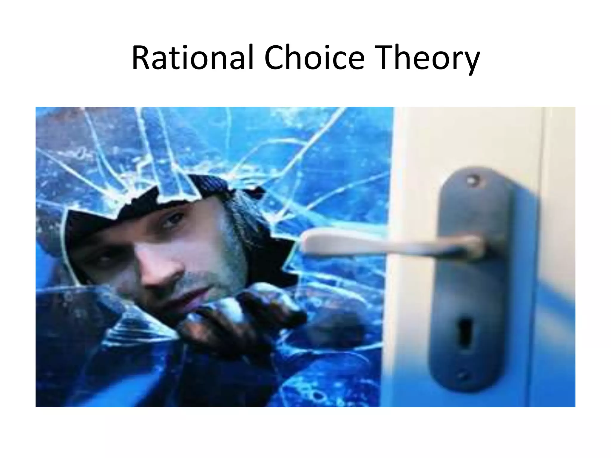Routine activity & rational choice theory final project | PPTX