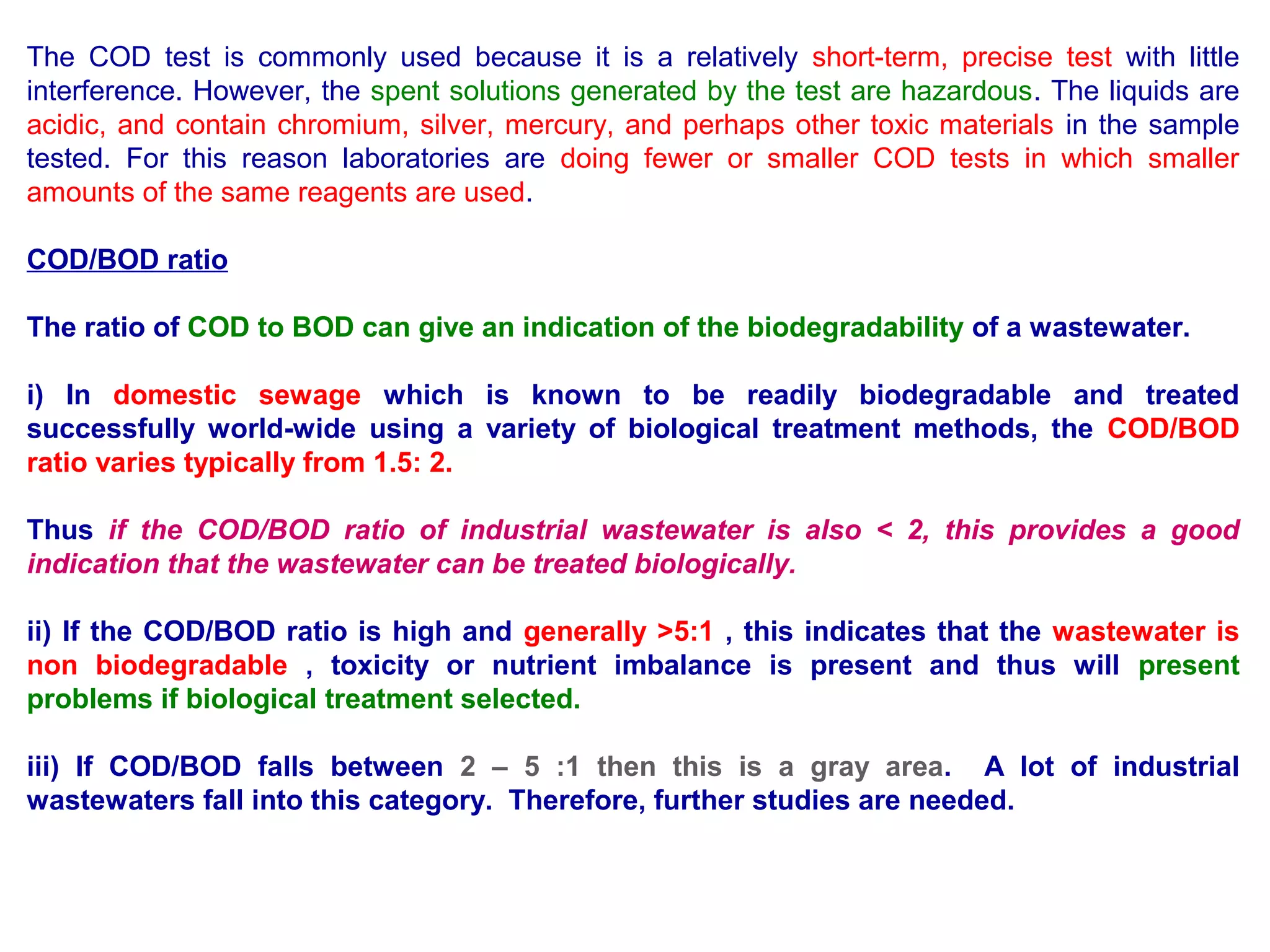 Routine analysis of wastewaters quality parameters | PPT