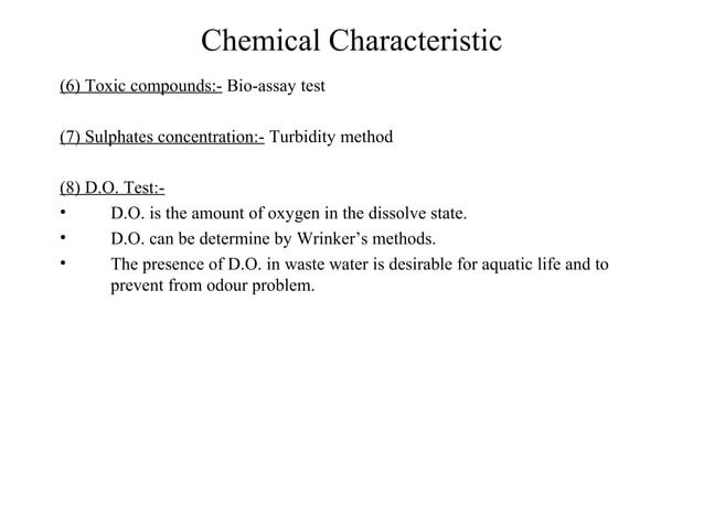 Routine analysis of wastewaters quality parameters | PPT