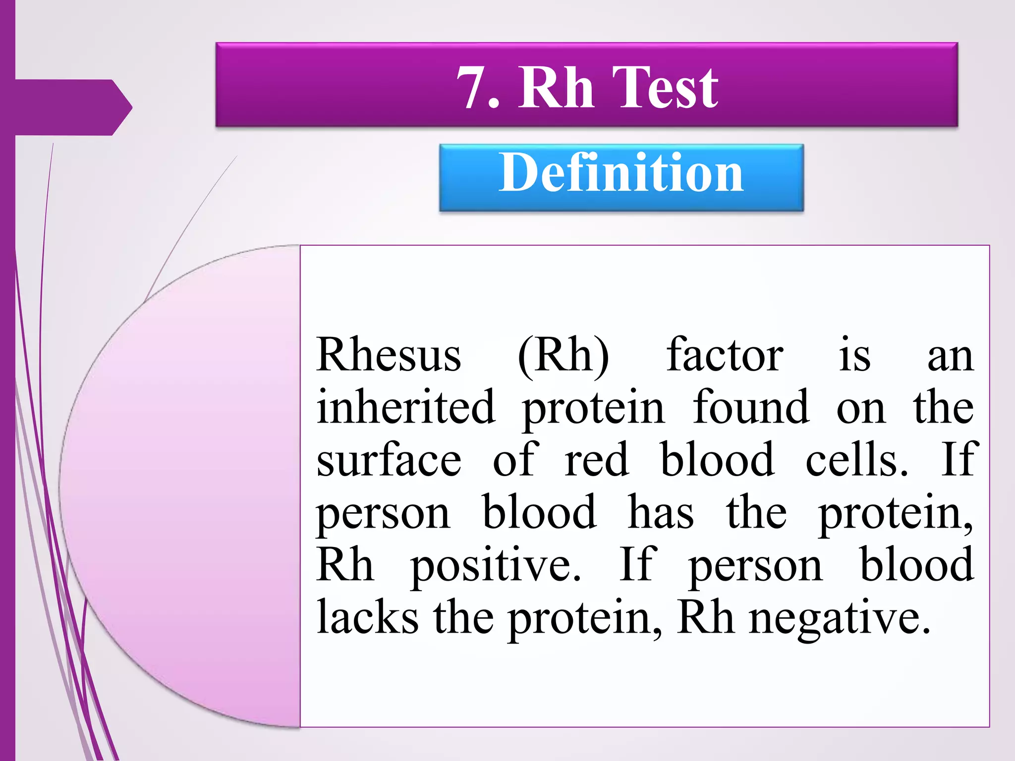 Routine antenatal investigations, those are most common antenatal ...