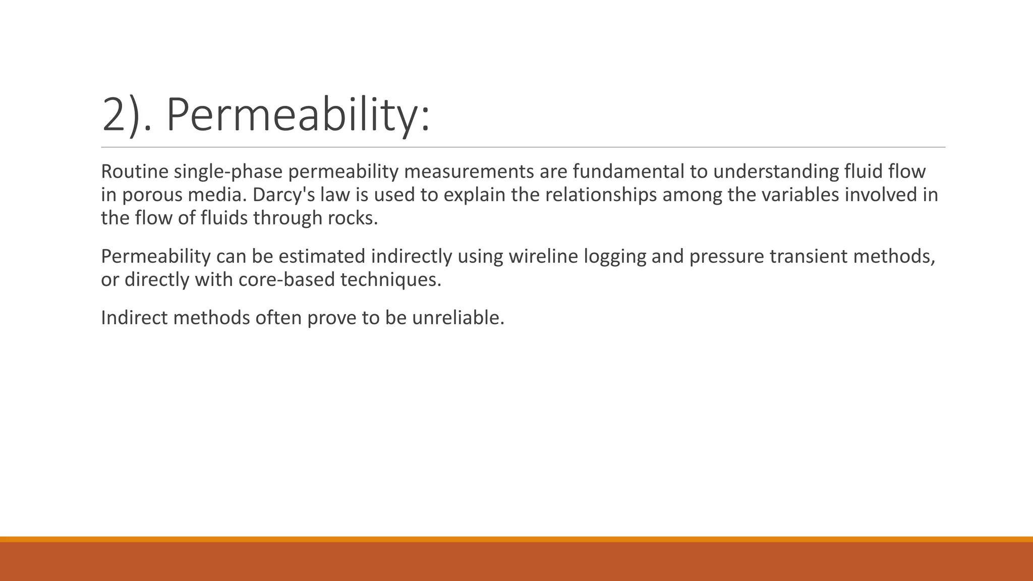 Routine core analysis and special core analysis | PPTX