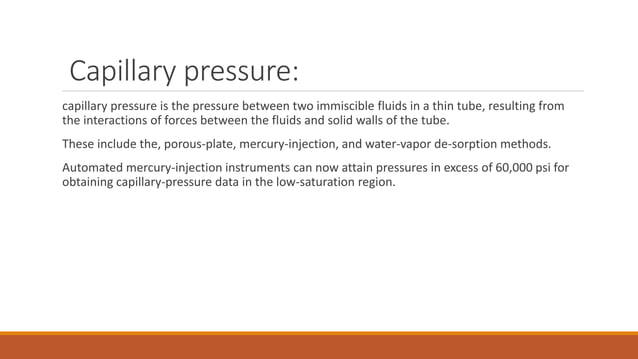 Routine core analysis and special core analysis