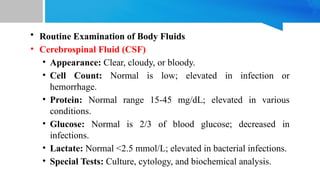 Routine examination body fluids.....pptx