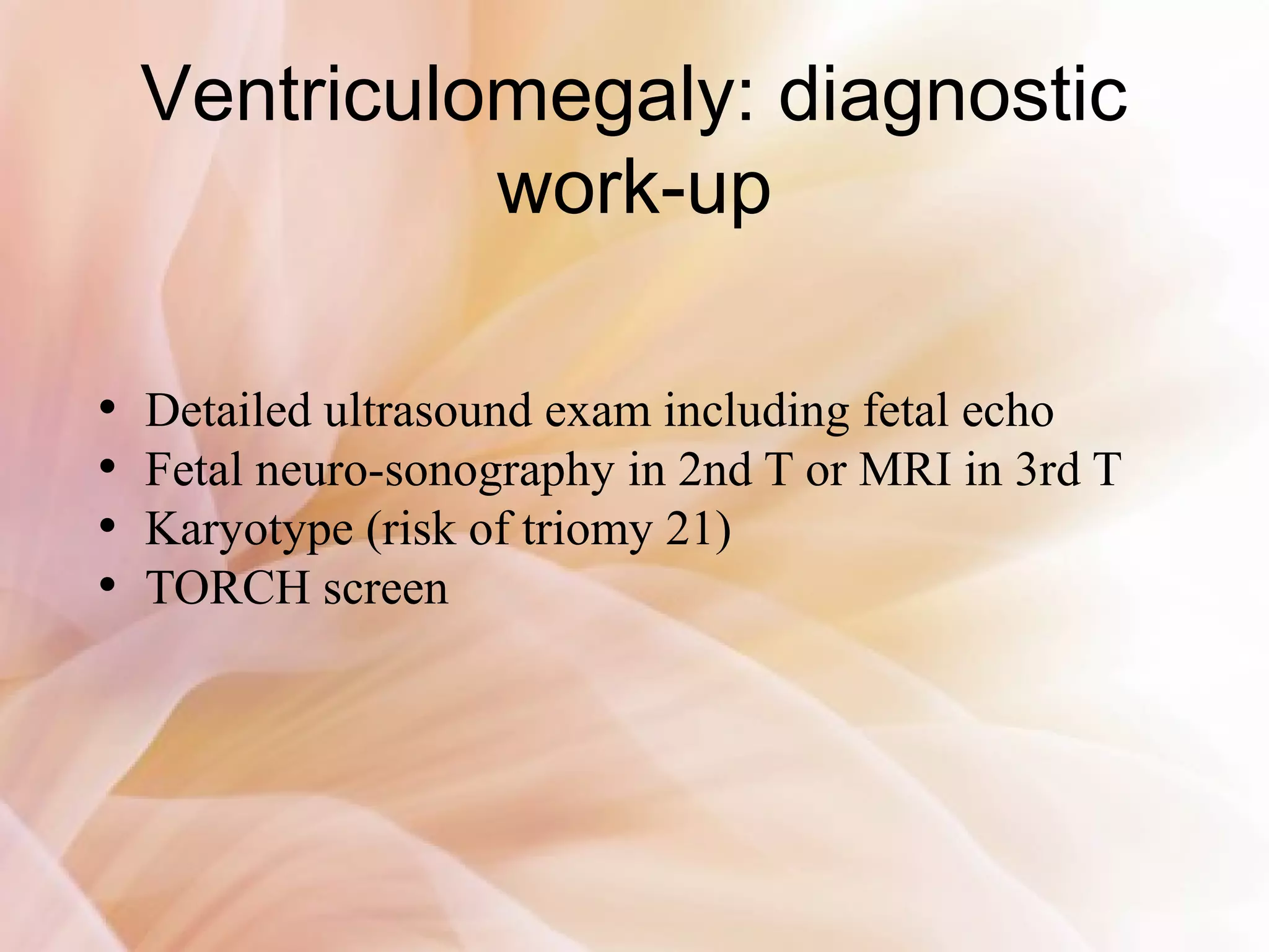 Routine fetal anatomy scan at 18-23 weeks | PPT