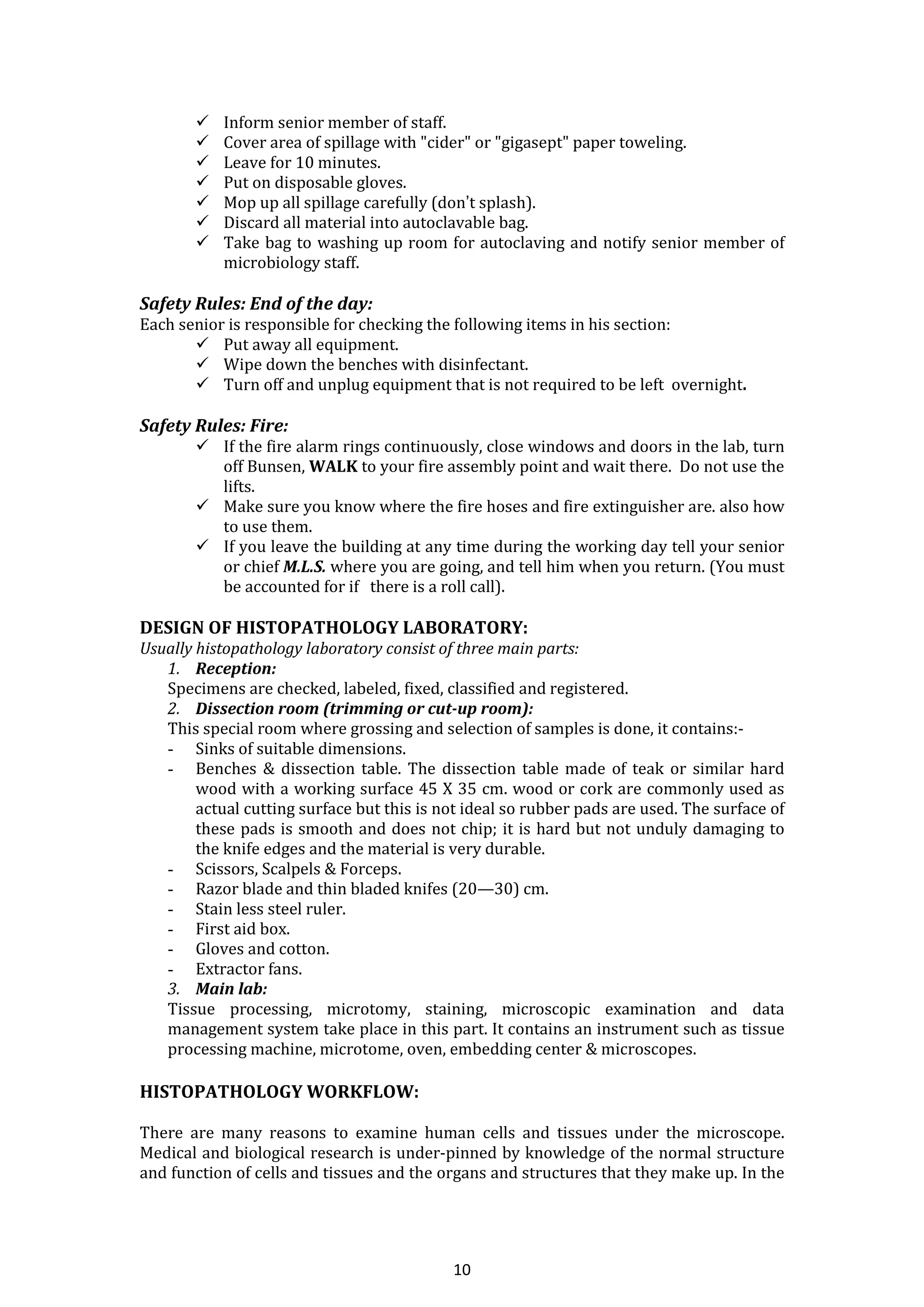 Routine histological techniques | PDF