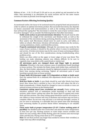 Routine histological techniques | PDF