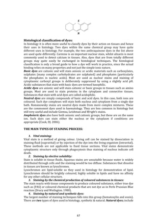 Routine histological techniques | PDF