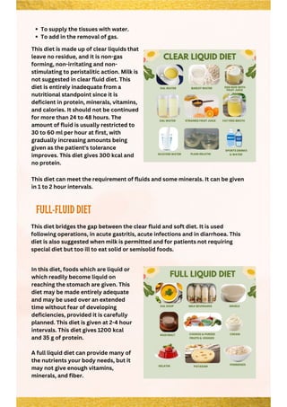 Routine hospital diets...pdf............... | PDF