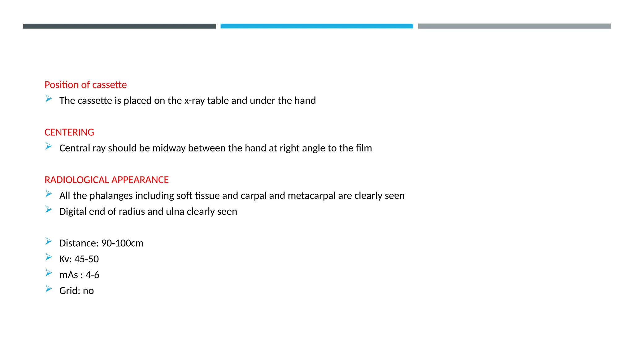 ROUTINE PROJECTIONS FOR HAND............ | PPTX