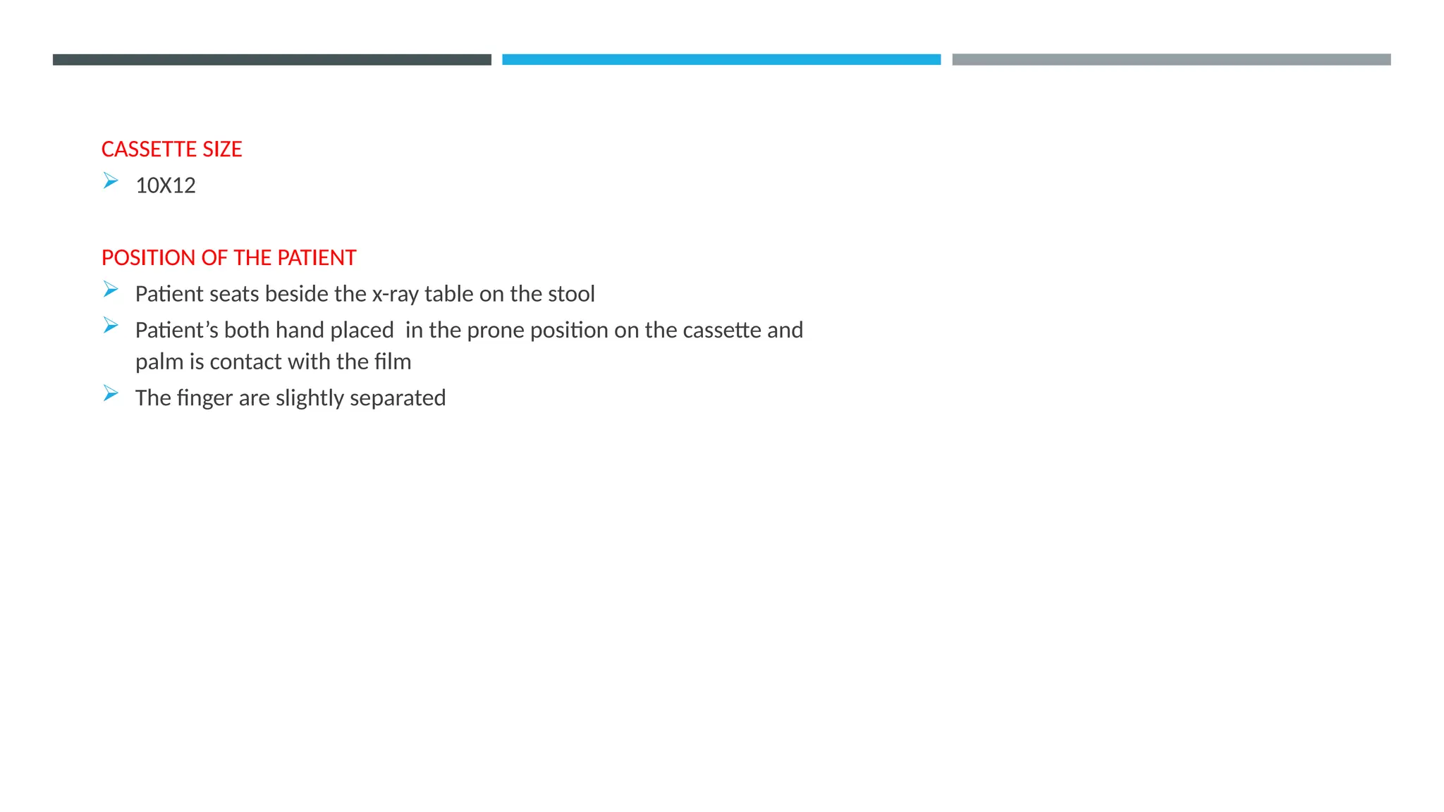 ROUTINE PROJECTIONS FOR HAND............ | PPTX