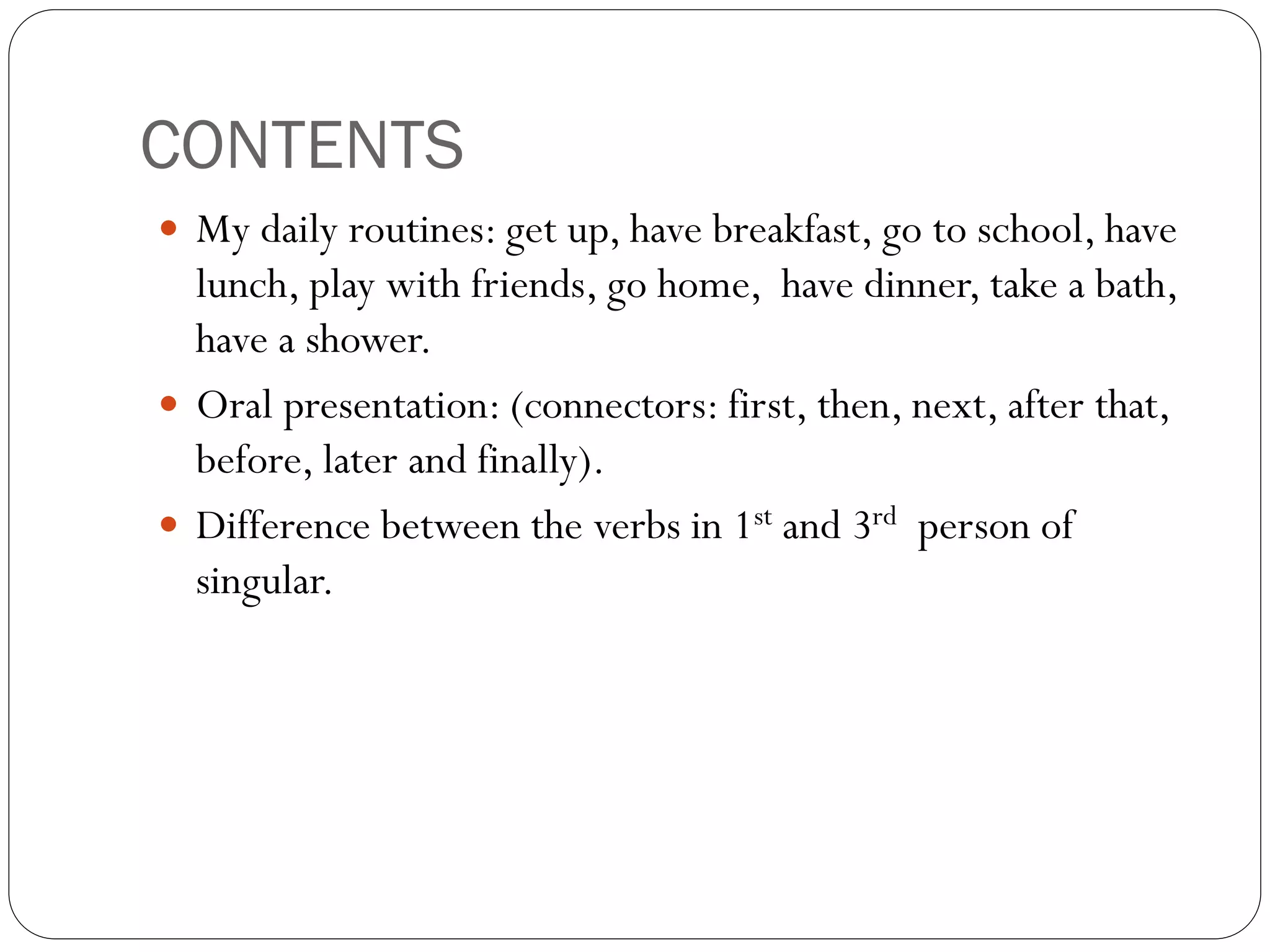 A day in my life | PDF