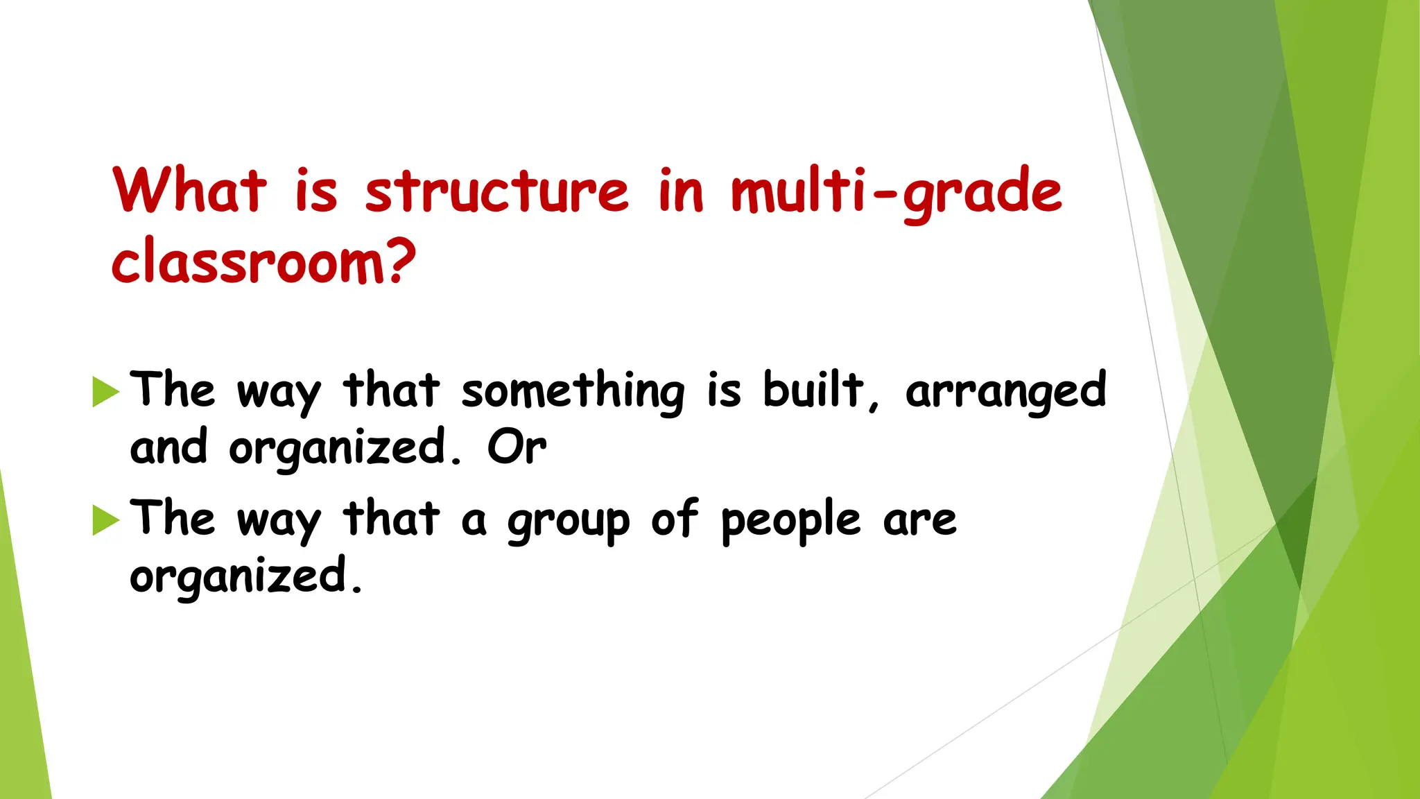 Routines and Structuring in multi grade classroom.pptx | Homework and ...