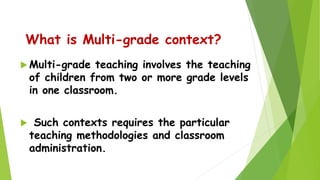 Routines and Structuring in multi grade classroom.pptx | Homework and ...