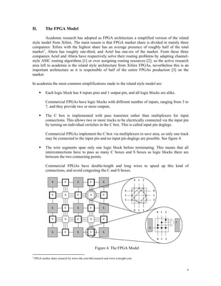 Tutorial on FPGA Routing | PDF