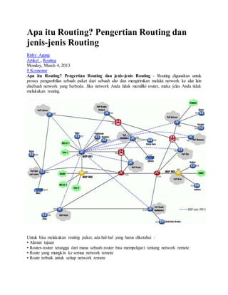 Routing | PDF