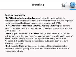 Routing | PPT