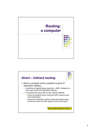 Routing | PDF