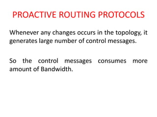 BASICS OF ROUTING IN NETWORKS | PPTX
