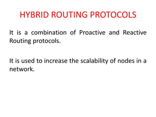 BASICS OF ROUTING IN NETWORKS | PPTX