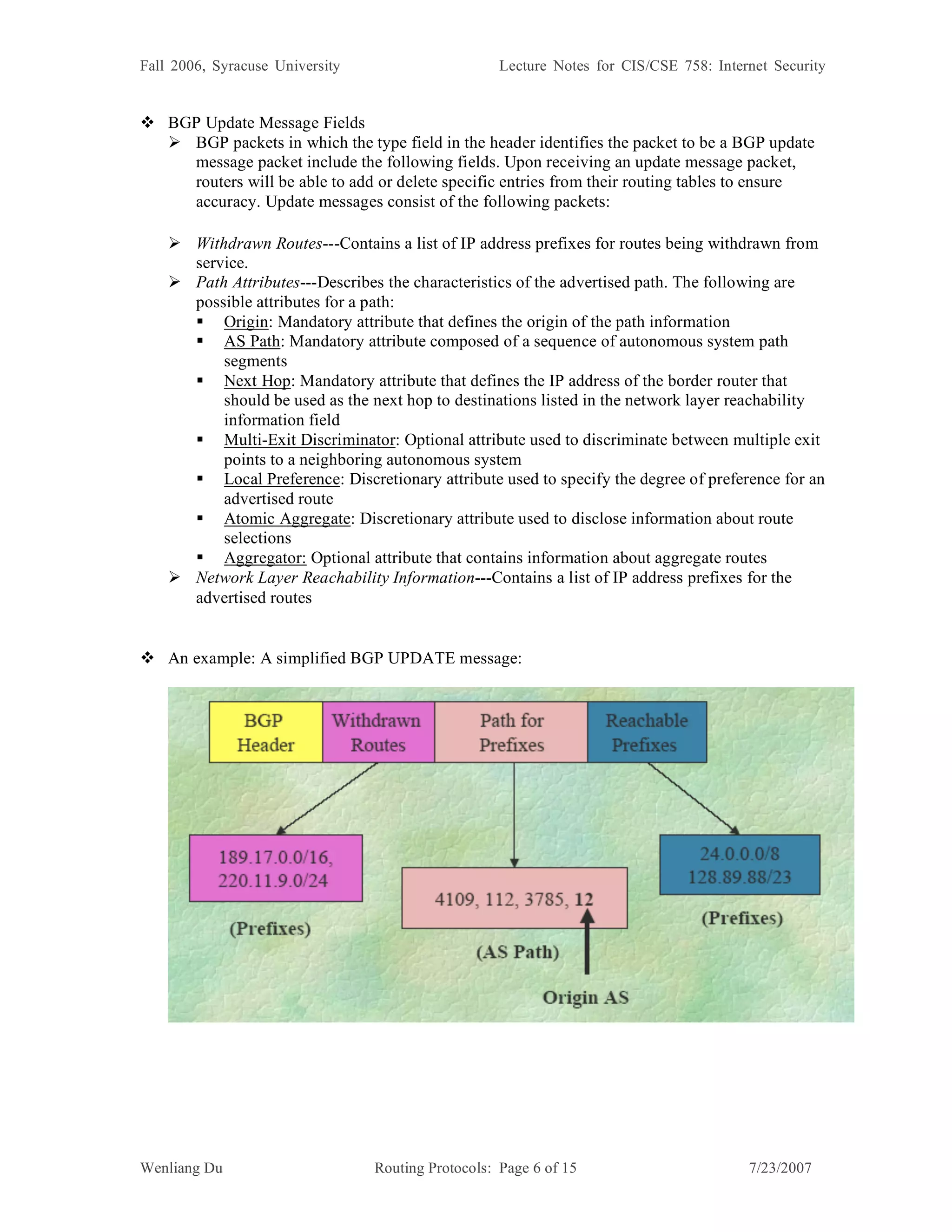 Routing Protocols Pdf Internet Computing