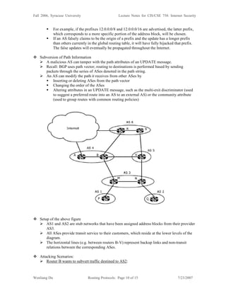 Routing Protocols | PDF | Internet | Computing