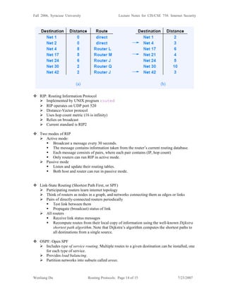 Routing Protocols | PDF | Internet | Computing