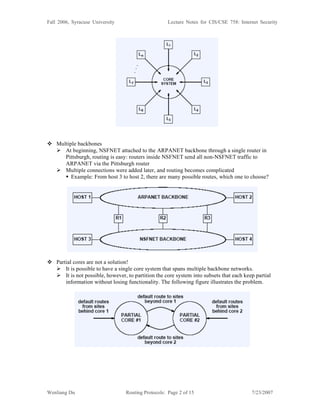 Routing Protocols | PDF | Internet | Computing