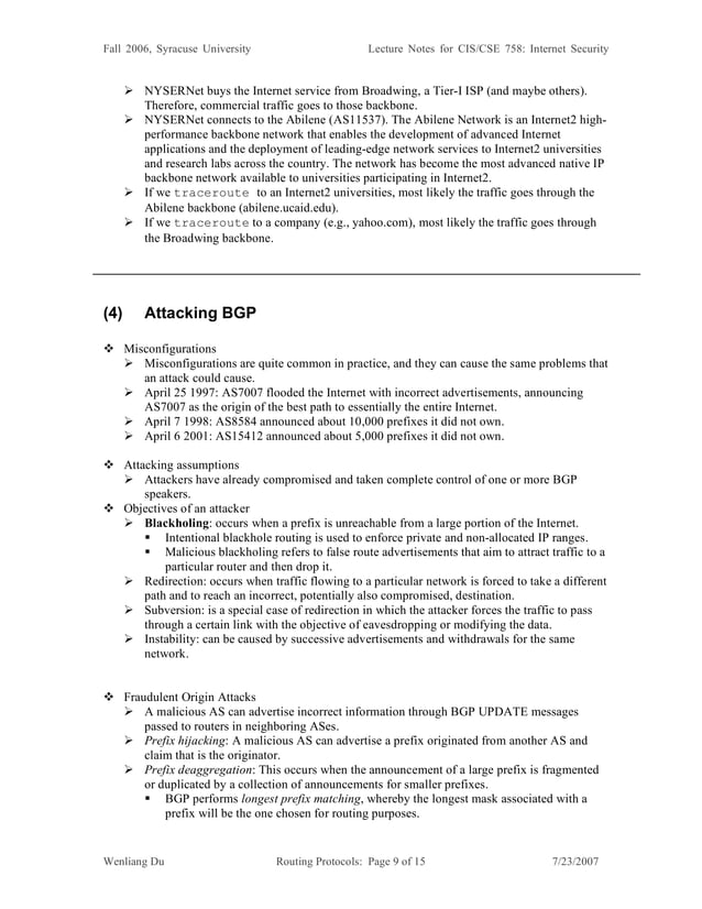 Routing Protocols | PDF | Internet | Computing