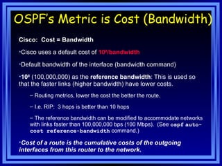 Routing and OSPF | PPT