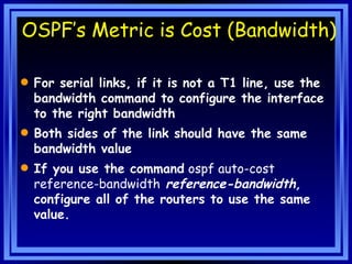 Routing and OSPF | PPT
