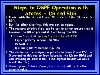 Routing and OSPF | PPT