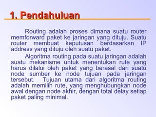 Routing dan-internetworking | PPT