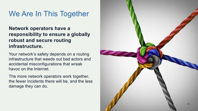 Routing is at Risk - Let’s secure it together | PPT