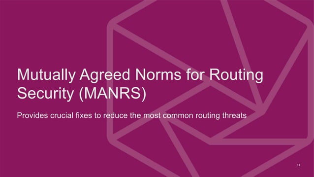 Routing is at Risk - Let’s secure it together | PPT