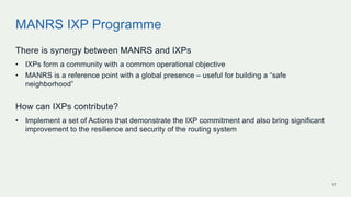 Routing is at Risk - Let’s secure it together | PPT