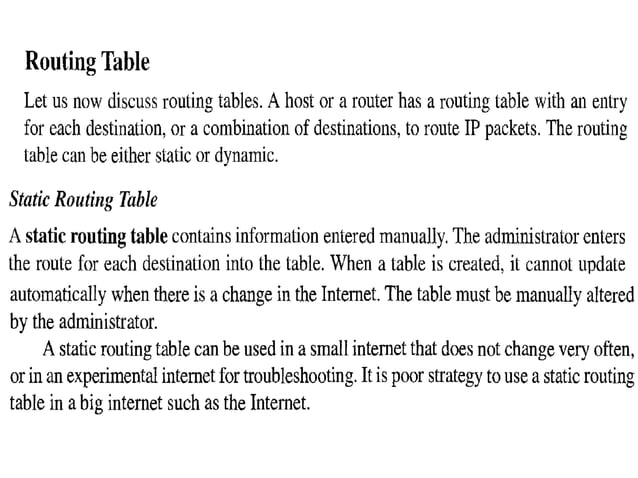 Routing protocols-network-layer | PPT