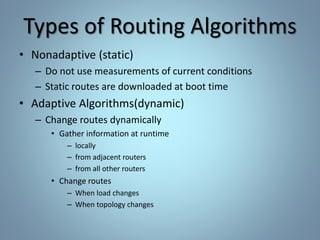Routing algorithm | PPT