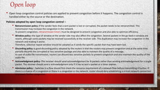 Congestion Control | PPTX