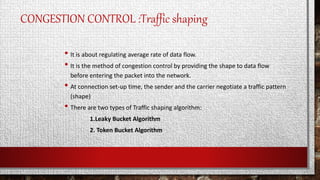 Congestion Control | PPTX