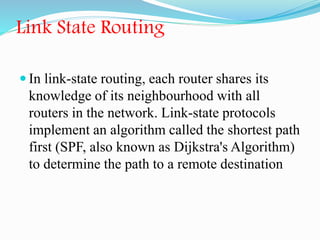 Routing algorithm | PPTX