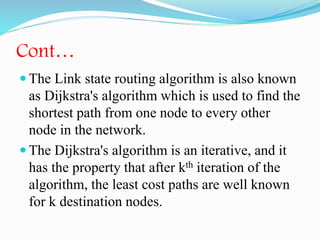 Routing algorithm | PPTX