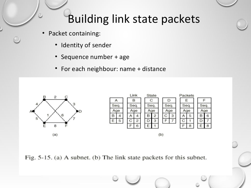 Routing Algorithm Network Layer 2807